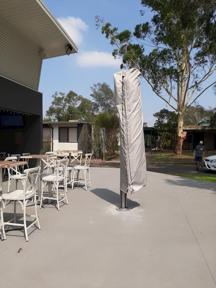 Shadowspec Unity – Multi Canopy Cantilever Umbrella - Sydney Shade