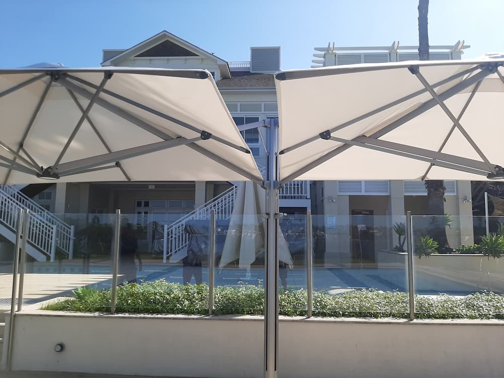 Shadowspec Unity – Multi Canopy Cantilever Umbrella - Sydney Shade