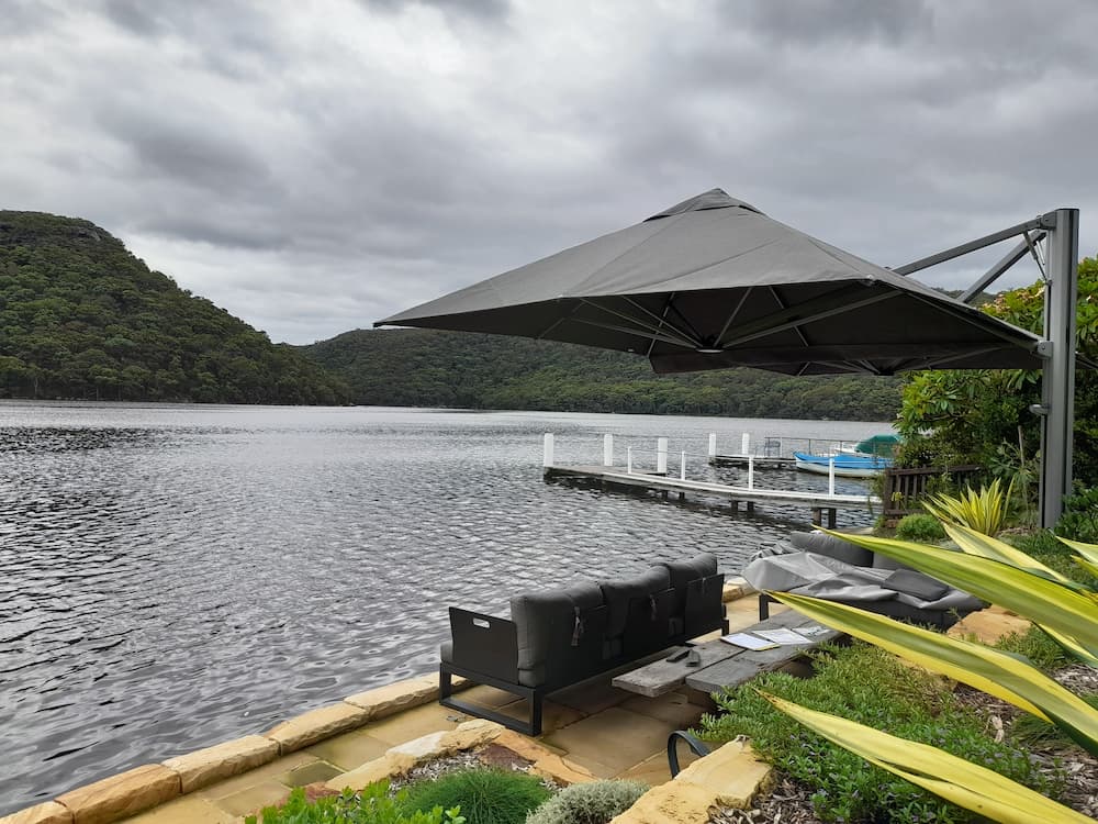 Shadowspec Unity – Multi Canopy Cantilever Umbrella - Sydney Shade